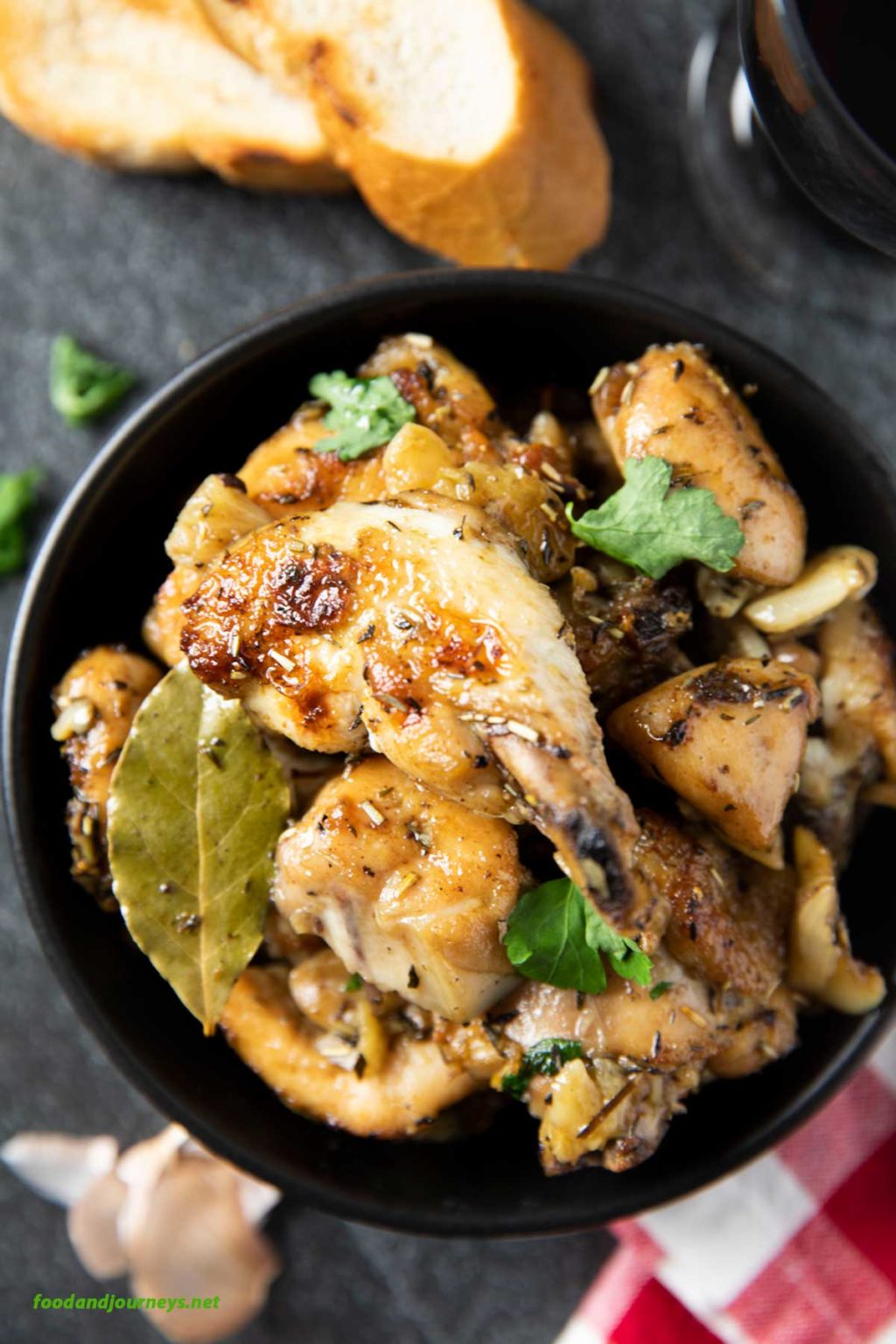 Spanish Garlic Chicken (Pollo Al Ajillo) - Food and Journeys®