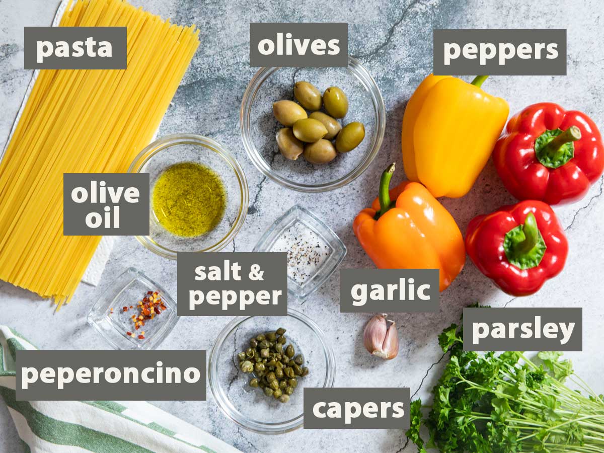 Pasta with Fried Peppers | Food and Journeys