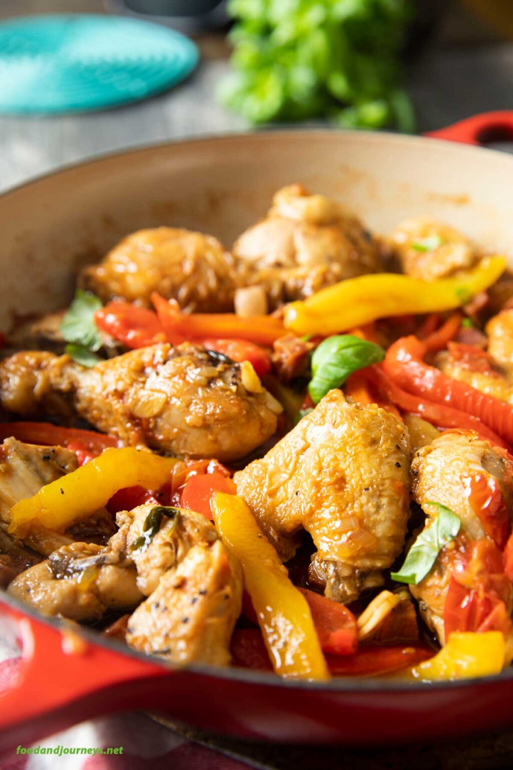 Roman-Style Chicken (Pollo alla Romana) - Food and Journeys®