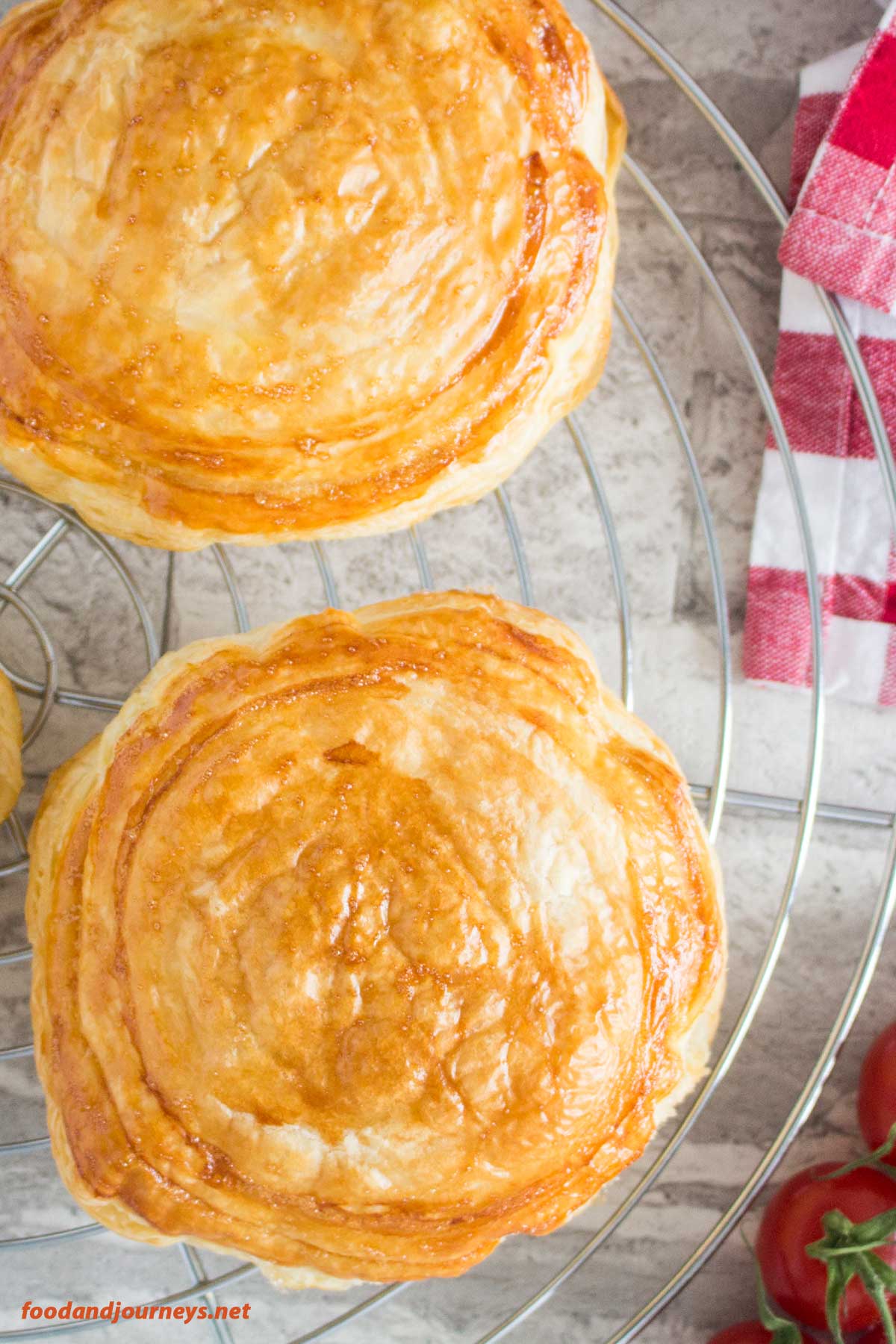 Tomato and Mozzarella Pastry (Rustico Leccese) | Food and Journeys