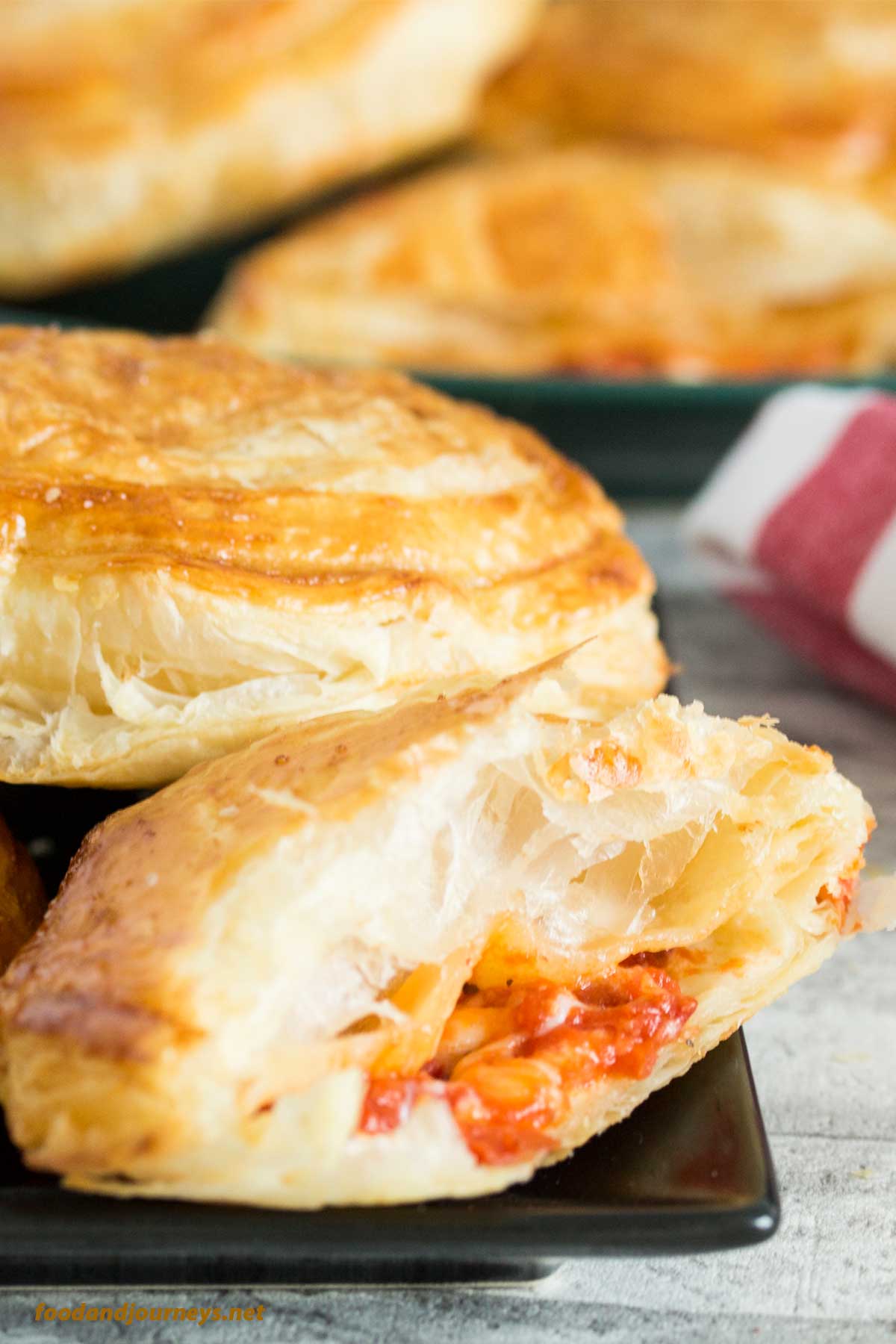 Tomato and Mozzarella Pastry (Rustico Leccese) | Food and Journeys