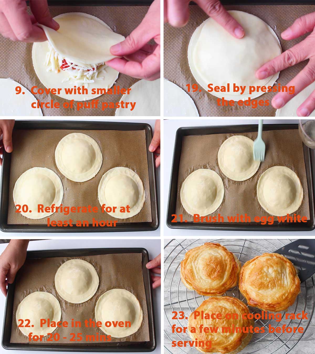 Tomato and Mozzarella Pastry (Rustico Leccese) | Food and Journeys