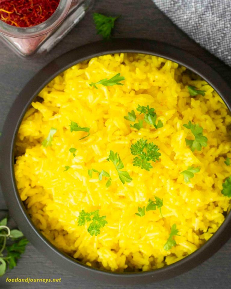 Saffron Rice - Food and Journeys®