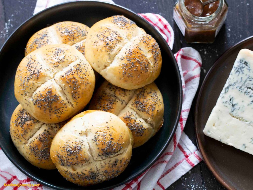Danish Breakfast Buns (Rundstykker) | Food and Journeys