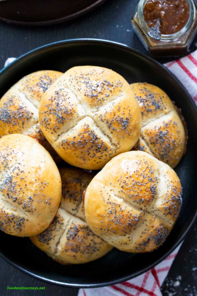 Danish Breakfast Buns (Rundstykker) - Food and Journeys®