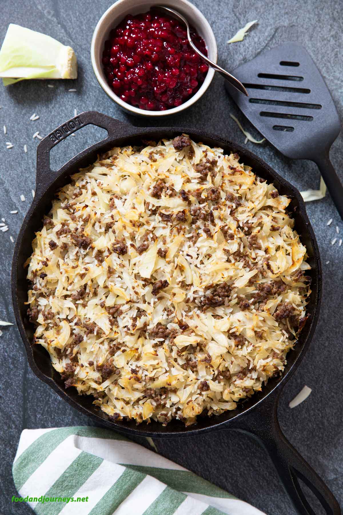 Finnish Cabbage And Meat Casserole