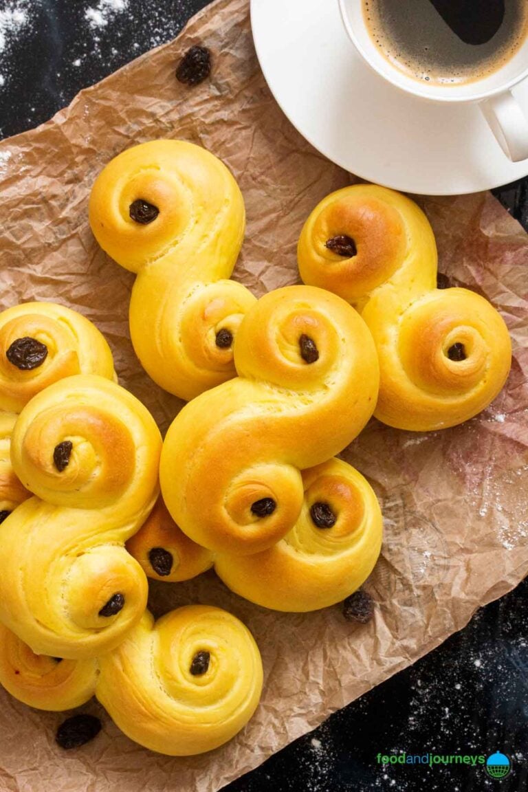 Lussekatter (St. Lucia Buns) - Food and Journeys®