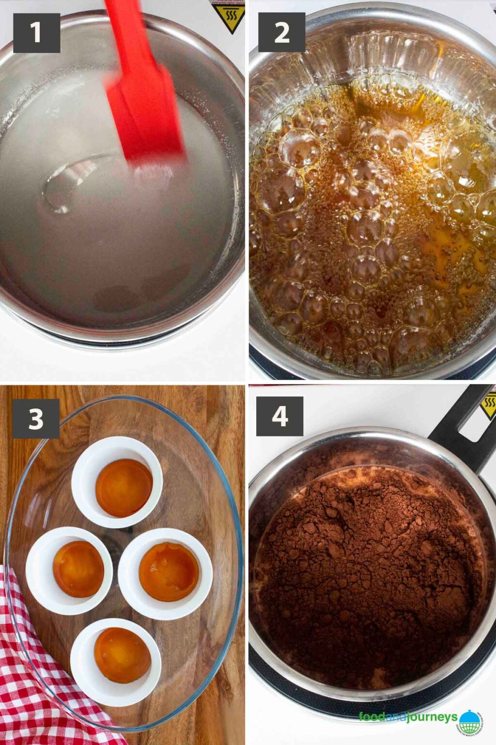 Italian Chocolate Custard (Bonet alla Piemontese) - Food and Journeys®