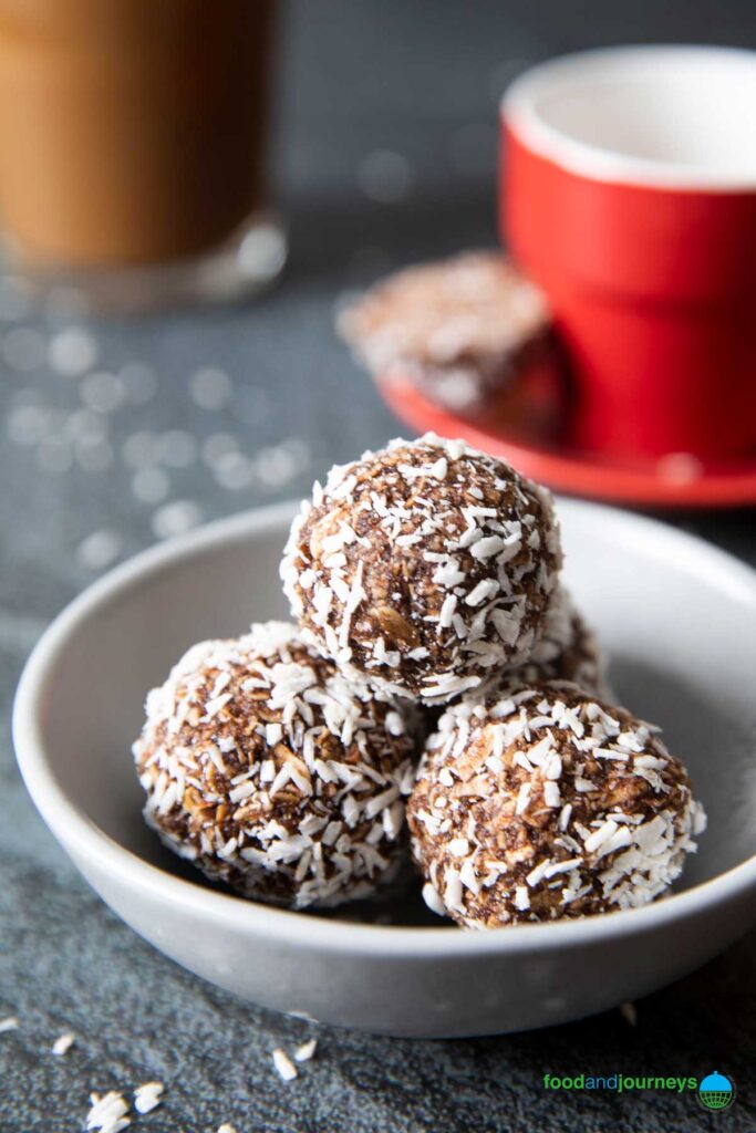 Swedish Chocolate Balls (Chokladbollar) - Food and Journeys®