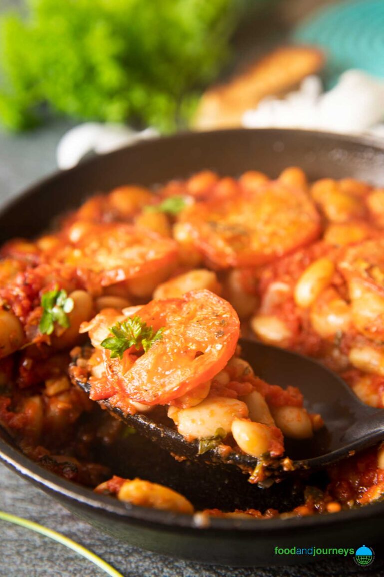 Greek Baked Giant Beans (Gigantes Plaki) - Food and Journeys®