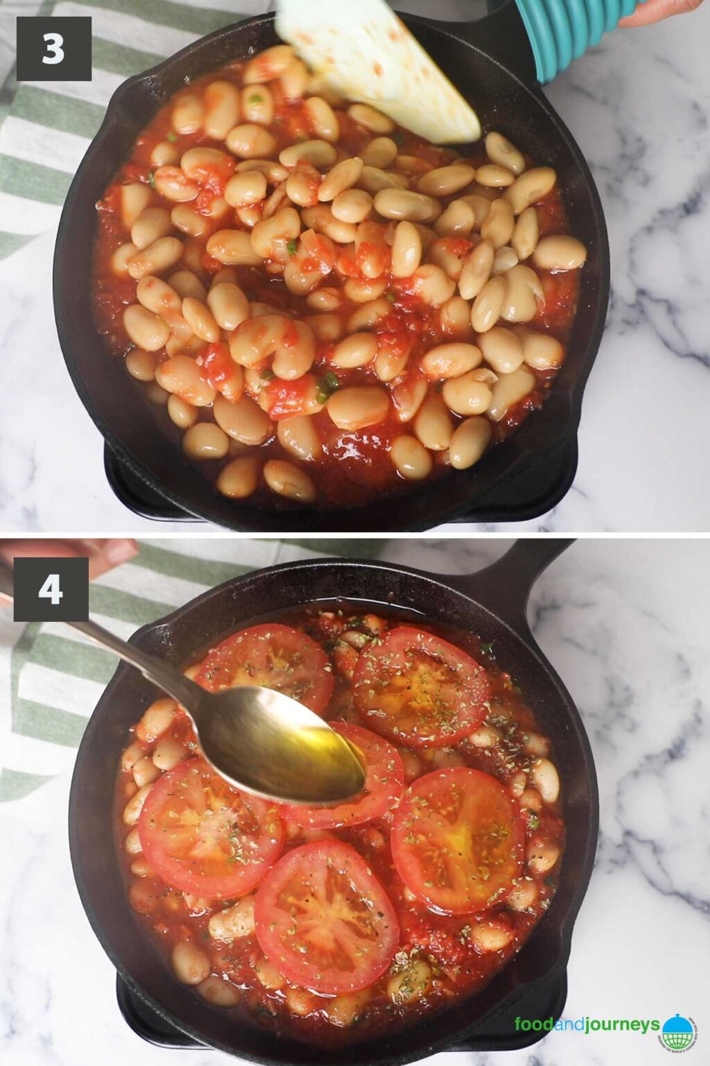 Greek Baked Giant Beans (Gigantes Plaki) - Food and Journeys®