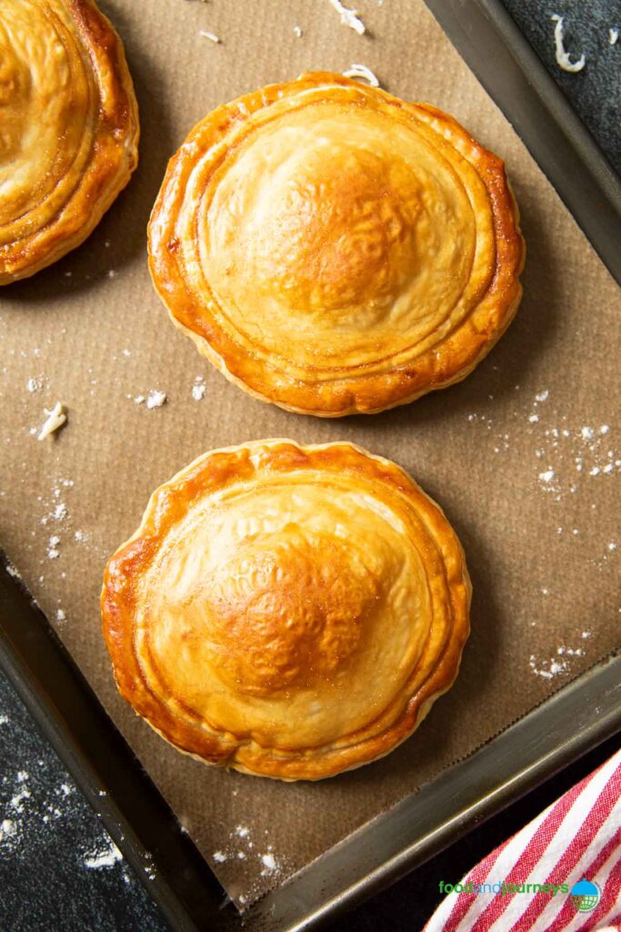 Rustico Leccese (Tomato and Mozzarella Pastry) - Food and Journeys®