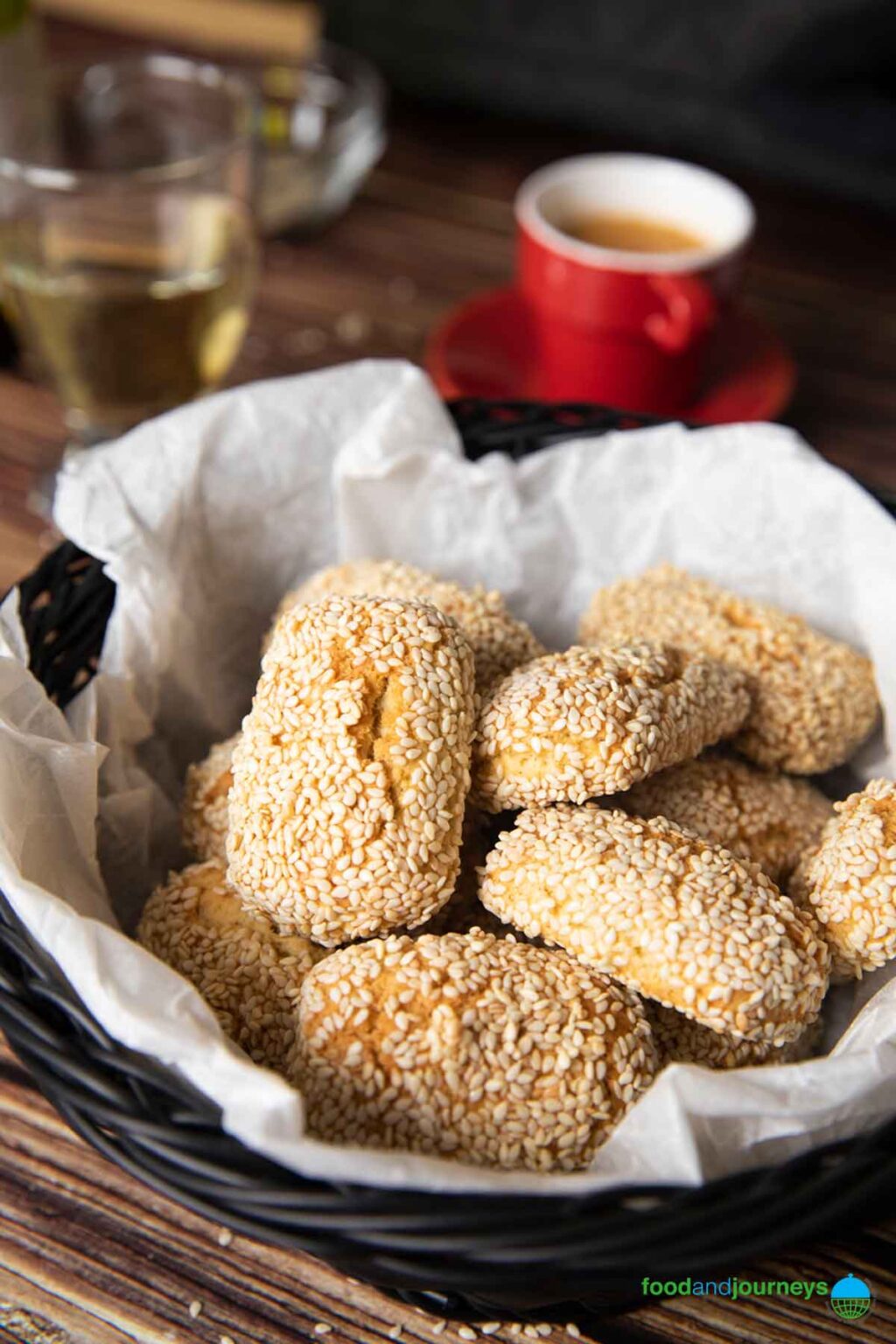 Sicilian Sesame Seed Cookies (Biscotti Regina) - Food and Journeys®