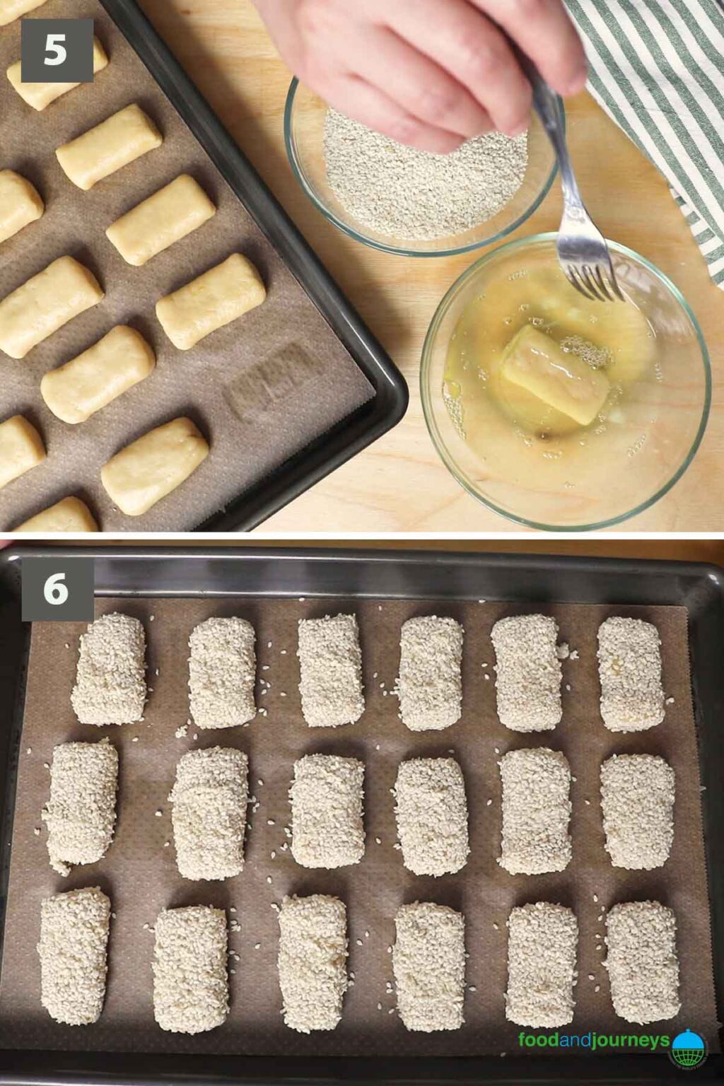 Sicilian Sesame Seed Cookies (Biscotti Regina) - Food and Journeys®