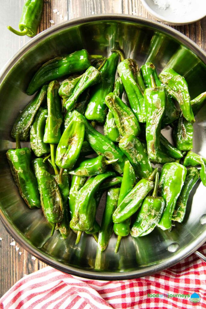 Spanish Fried Padrón Peppers - Food and Journeys®
