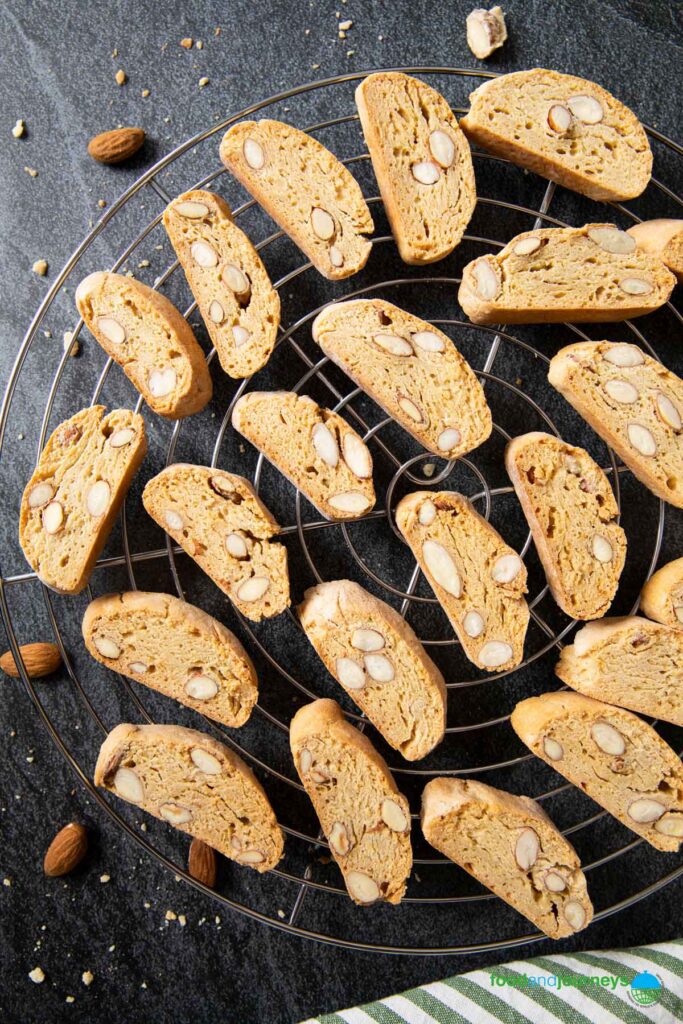 Cantucci (Tuscan Almond Biscotti) - Food and Journeys®