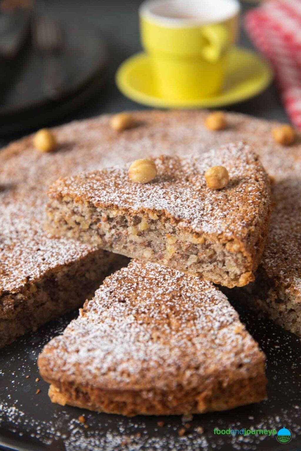 Torta di Nocciole (Italian Hazelnut Cake) - Food and Journeys®
