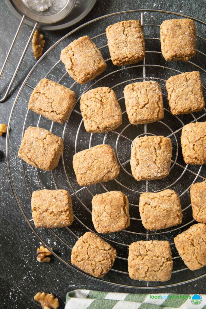 Italian Walnut Cookies (Dolci di Noci) - Food and Journeys®