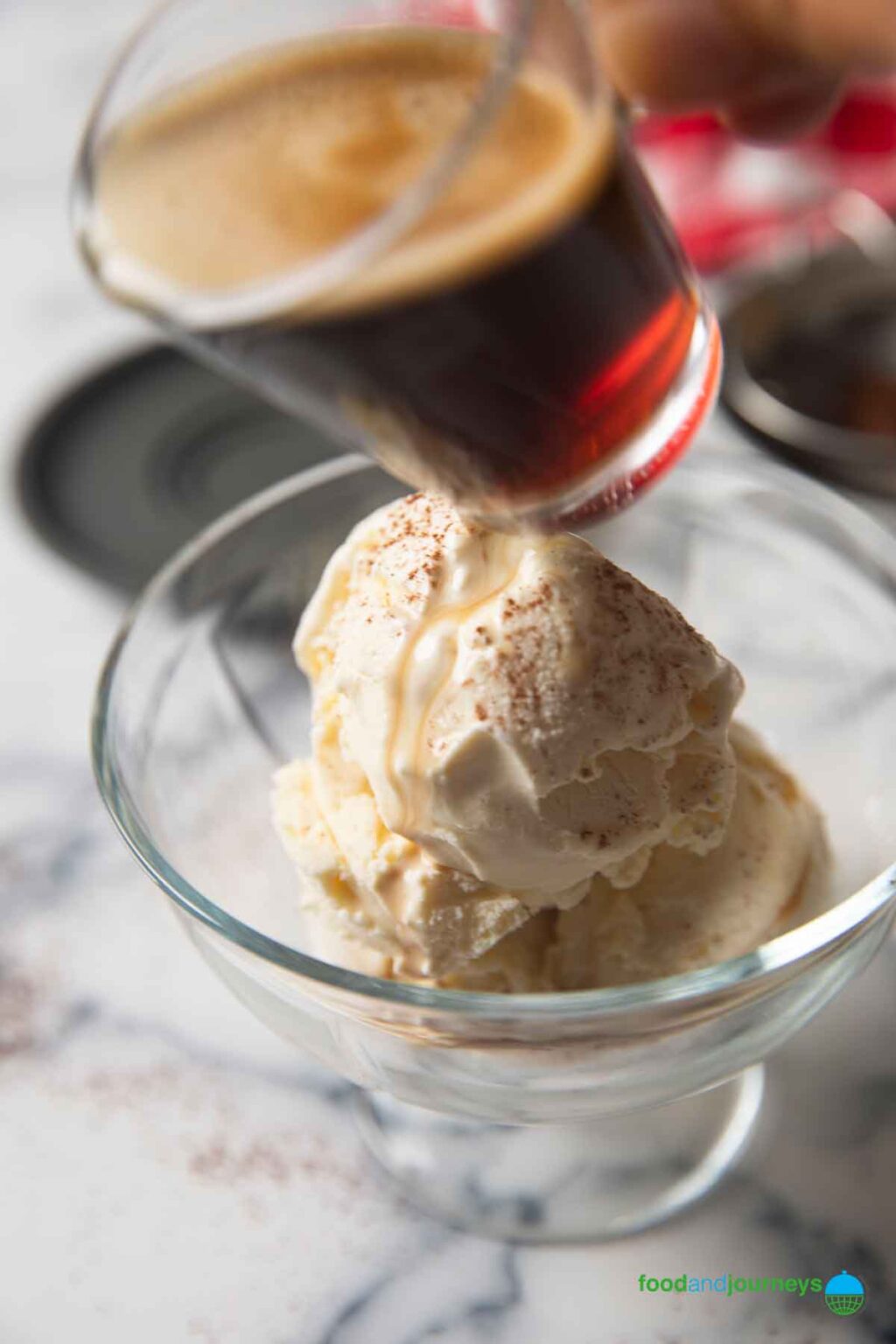 Affogato (Italian Coffee and Ice Cream) - Food and Journeys®