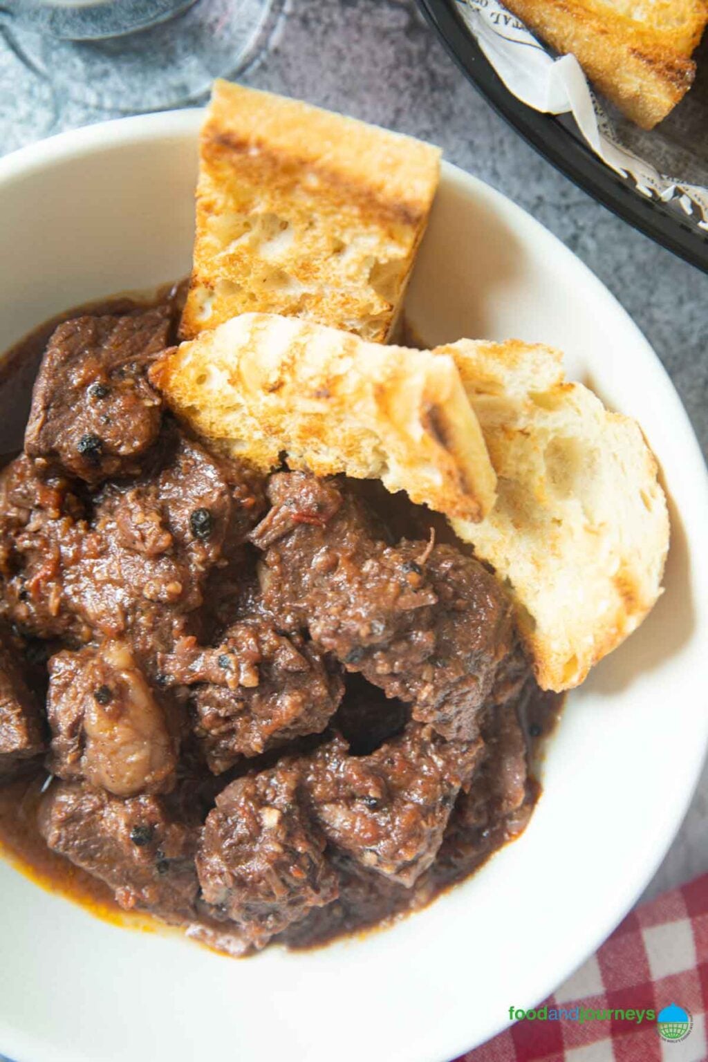 Tuscan Beef Stew with Red Wine (Peposo) - Food and Journeys®