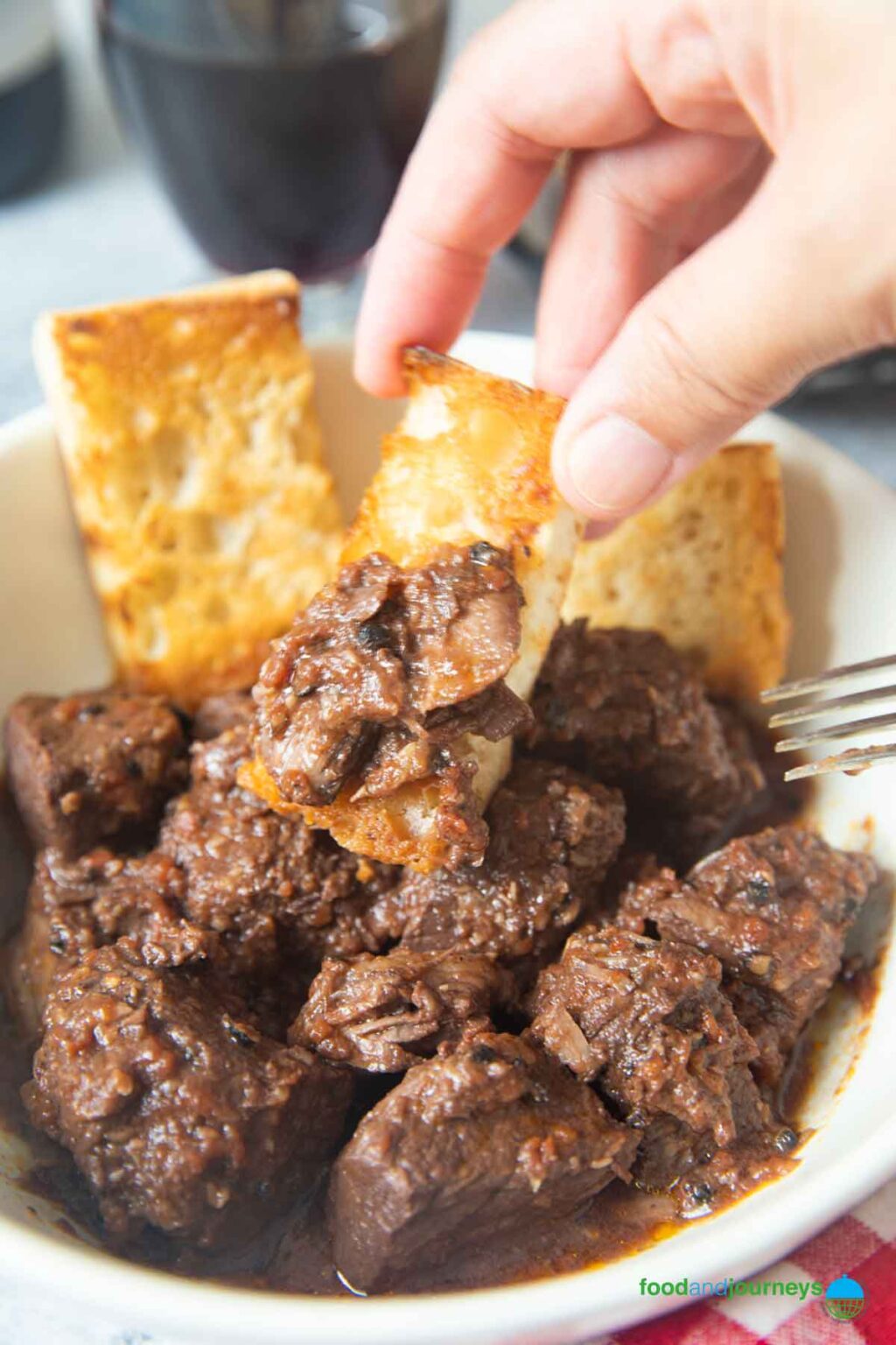 Tuscan Beef Stew with Red Wine (Peposo) - Food and Journeys®