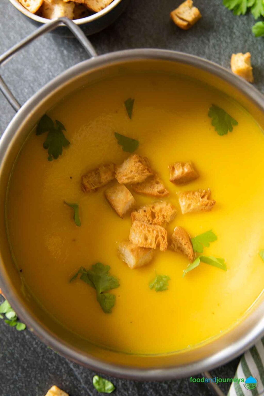Yellow Pepper Soup - Food and Journeys®