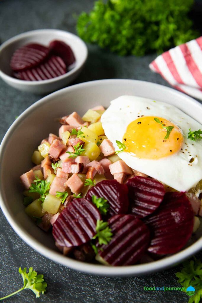 Pyttipanna (Swedish Hash) - Food and Journeys®