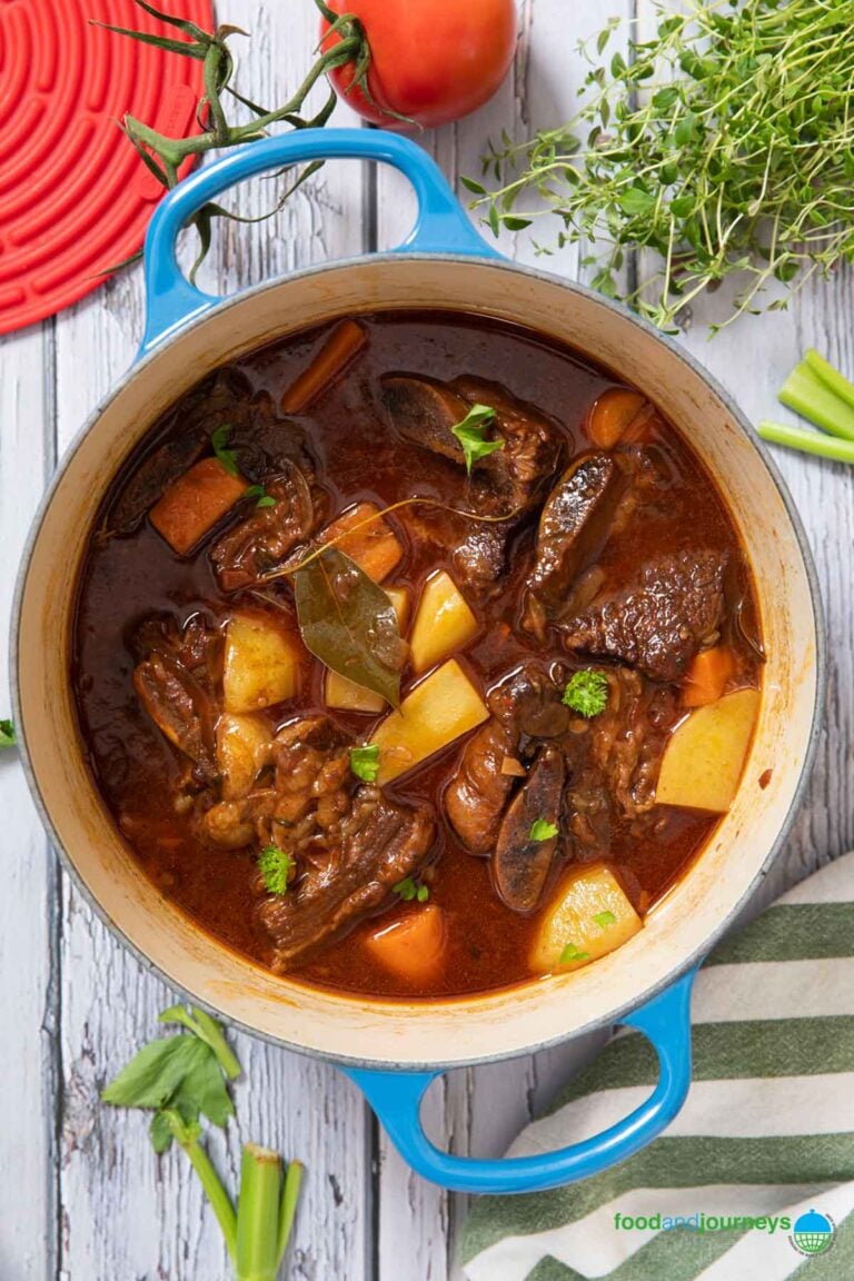 Spanish Beef Stew (Easy Stovetop Recipe!) - Food and Journeys®