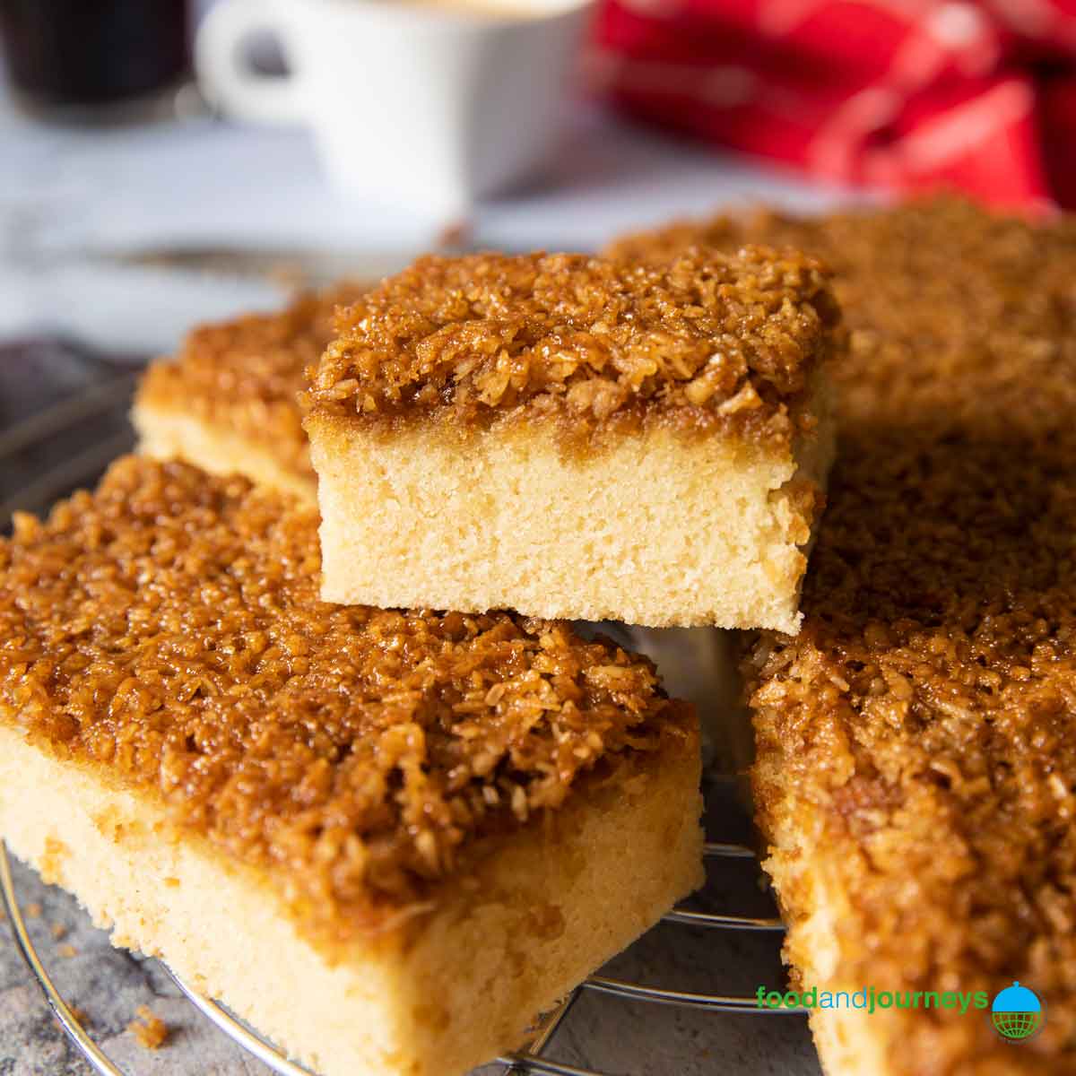 Danish Dream Cake (Drømmekage) - Food and Journeys®