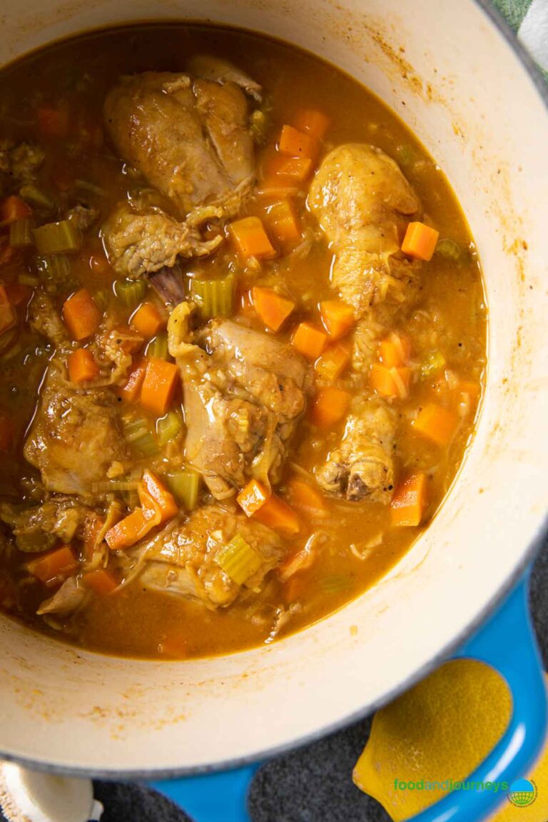 Lebanese Chicken Stew with Vegetables - Food and Journeys®