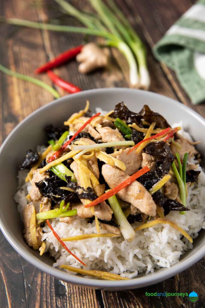Thai Ginger Chicken Stir Fry (Gai Pad King) - Food and Journeys®