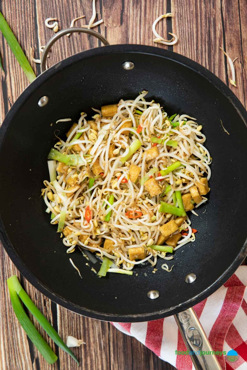 Thai Stir Fried Tofu And Bean Sprouts Food And Journeys®