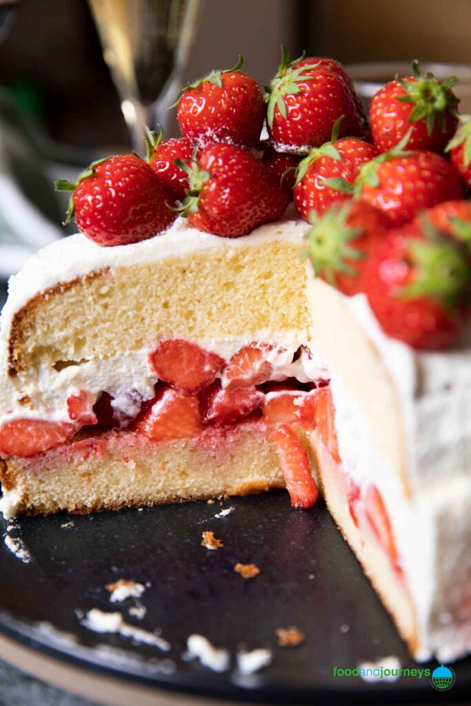 Swedish Midsummer Cake (Midsommartårta) - Food and Journeys®