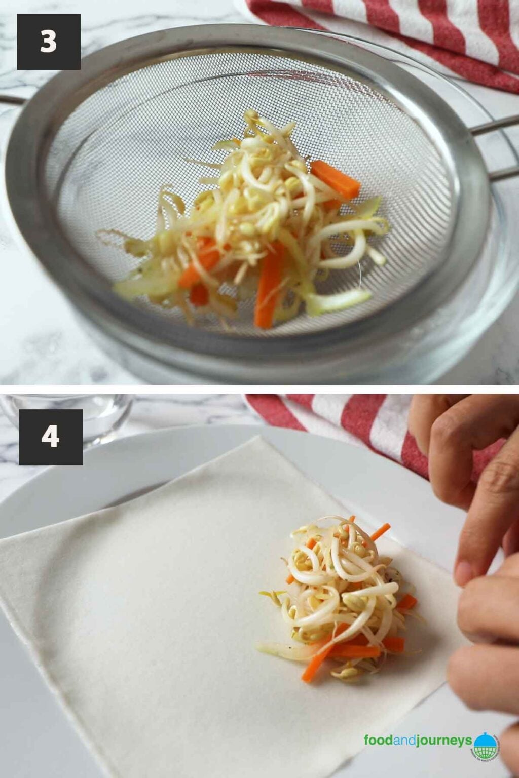 Lumpiang Gulay (Filipino Vegetable Spring Rolls) - Food and Journeys®