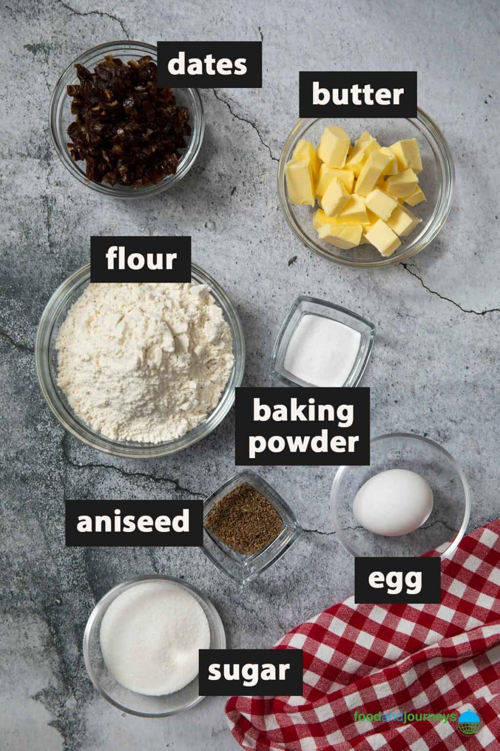 Lebanese Date Cookies - Food and Journeys®