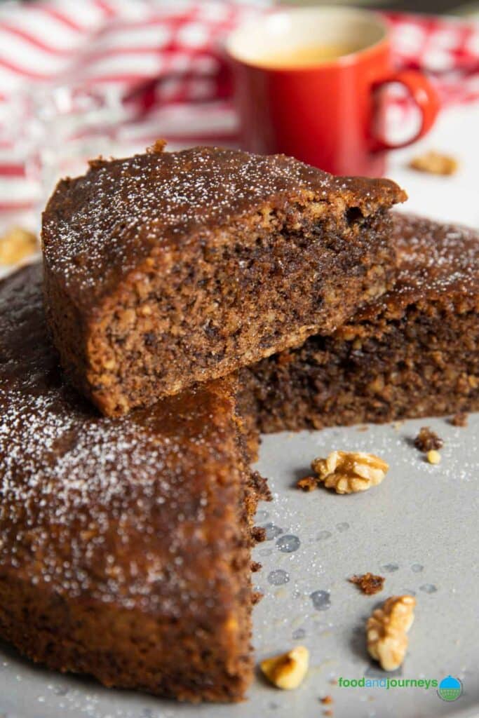 Karidopita (Greek Walnut Cake) - Food and Journeys®