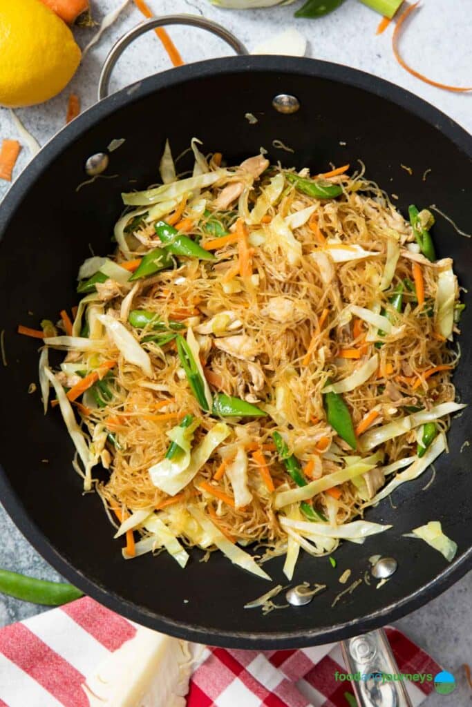 Pancit Bihon Recipe (Pancit Guisado) - Food and Journeys®