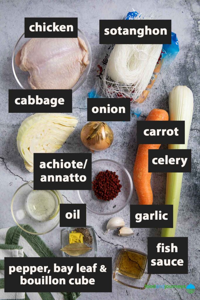 Chicken Sotanghon Soup - Food and Journeys®