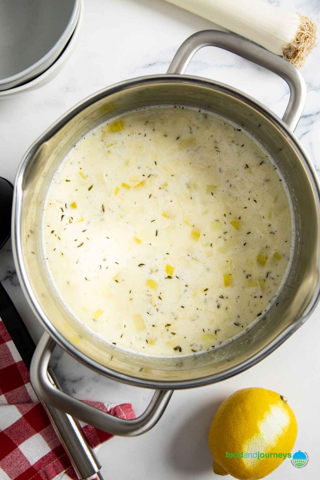 German Leek Soup - Food and Journeys®