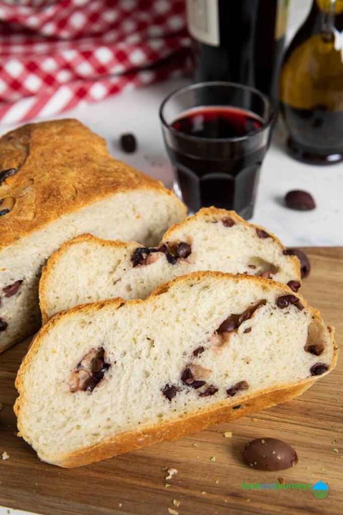 Kalamata Olive Bread - Food and Journeys®