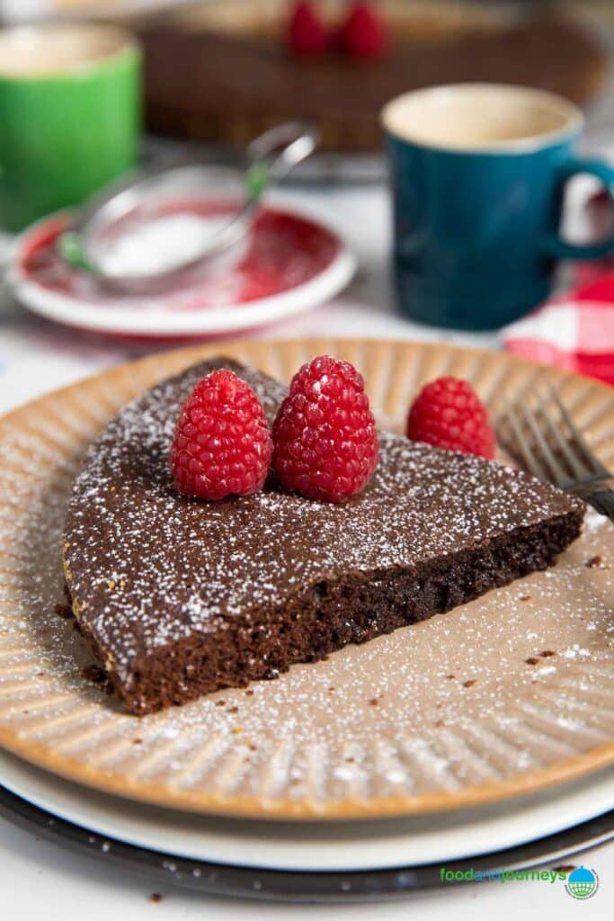 Kladdkaka (Swedish Sticky Chocolate Cake) - Food and Journeys®