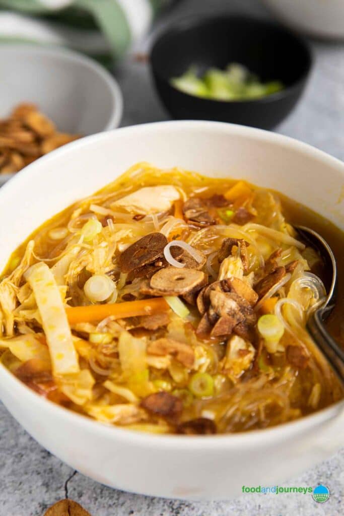 Chicken Sotanghon Soup - Food and Journeys®