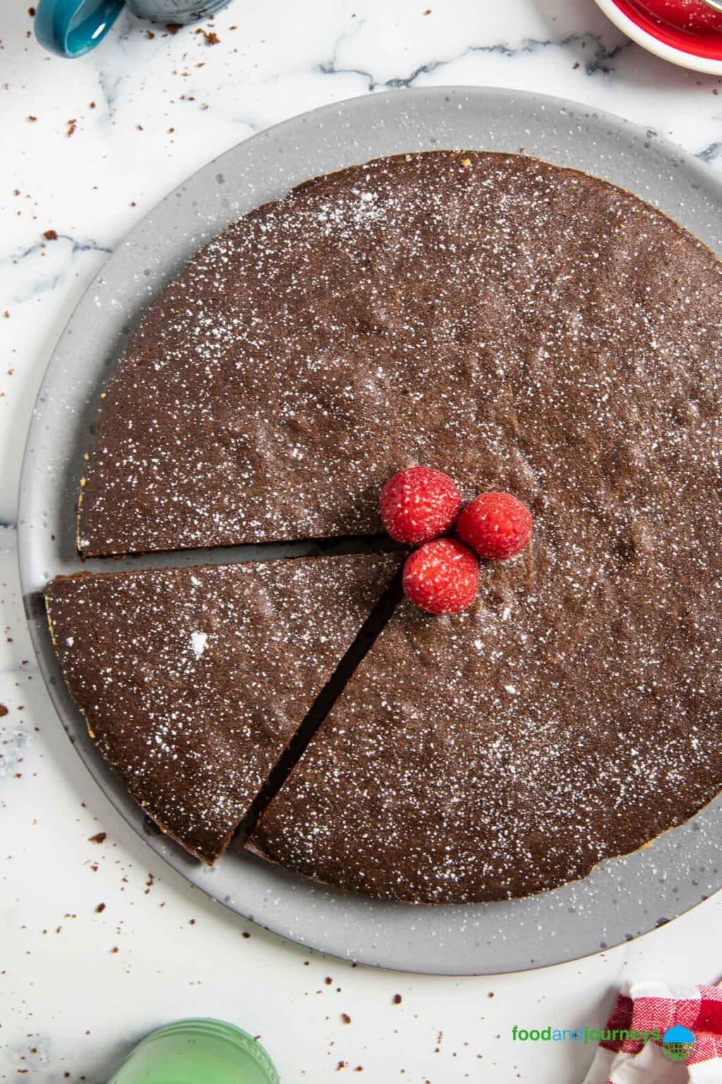 Kladdkaka (Swedish Sticky Chocolate Cake) - Food and Journeys®