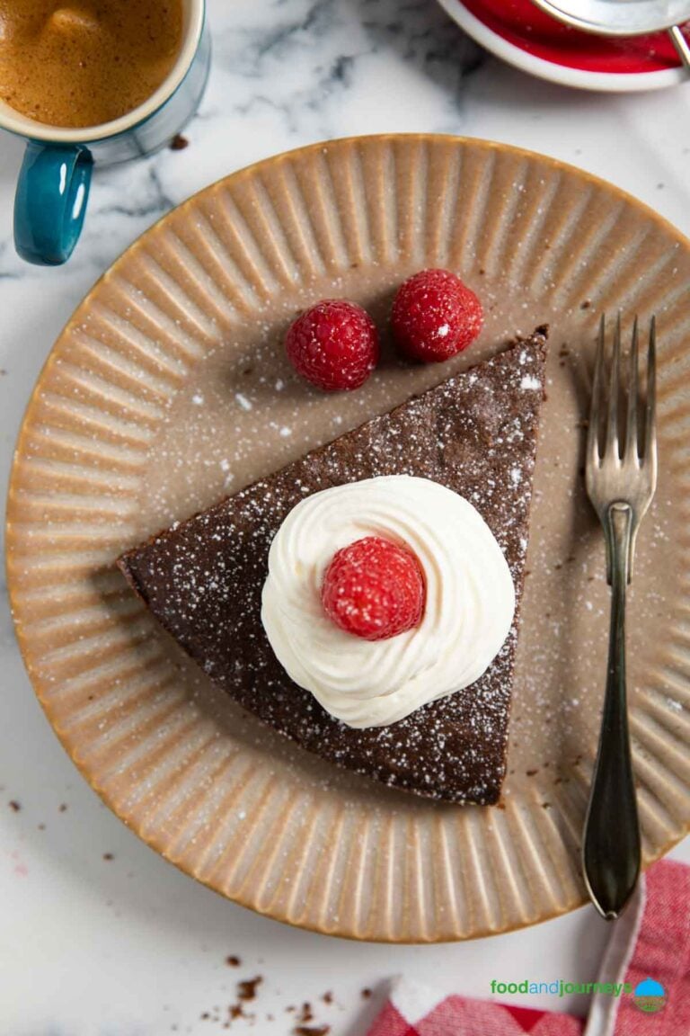 Kladdkaka (Swedish Sticky Chocolate Cake) - Food and Journeys®