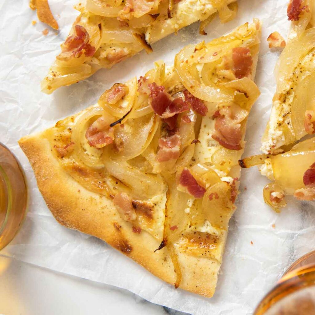 Flammkuchen (German Pizza) - Food and Journeys®