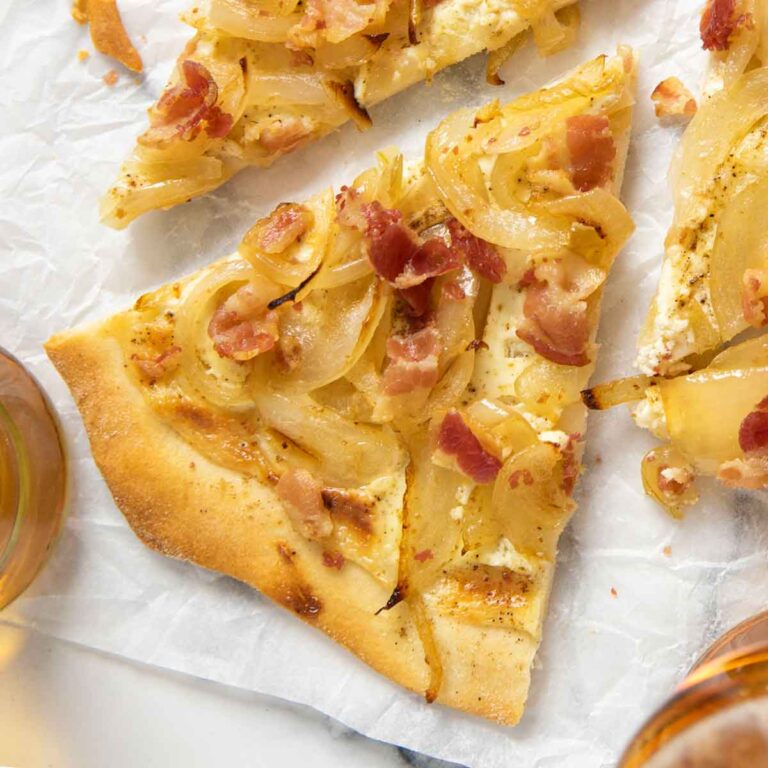 Flammkuchen (German Pizza) - Food and Journeys®