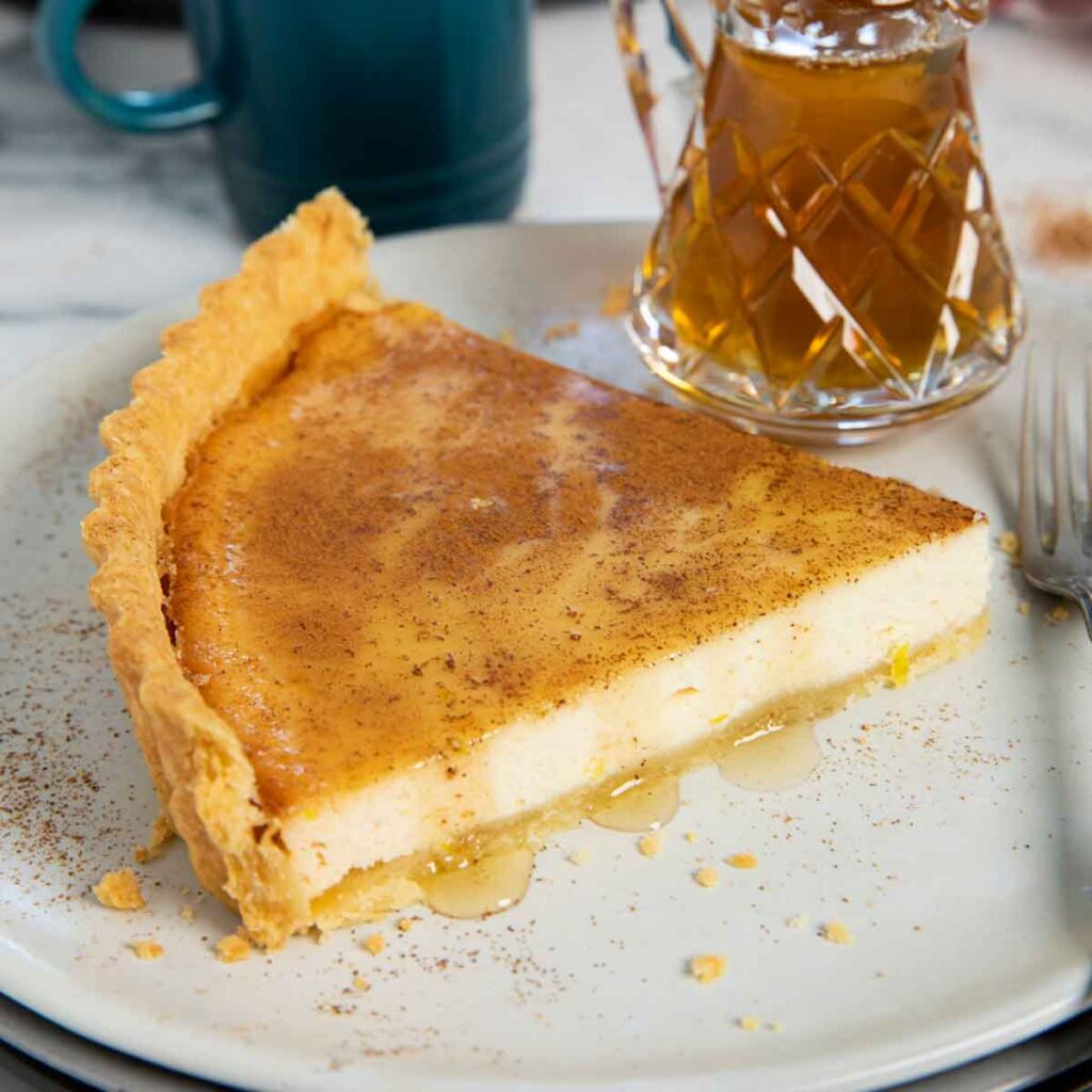 Melopita (Greek Honey Pie) - Food and Journeys®