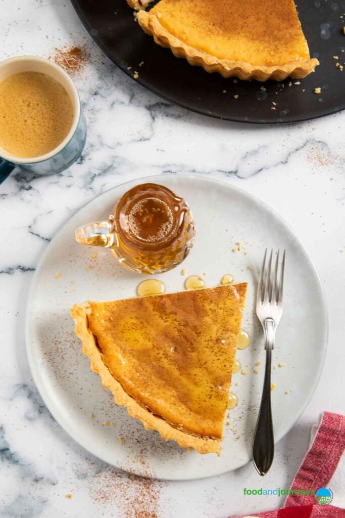 Melopita (Greek Honey Pie) - Food and Journeys®