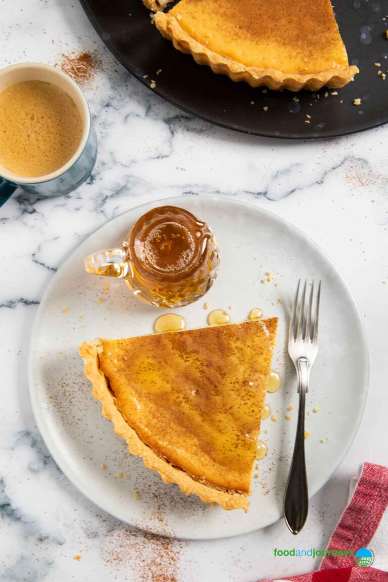 Melopita (Greek Honey Pie) - Food and Journeys®