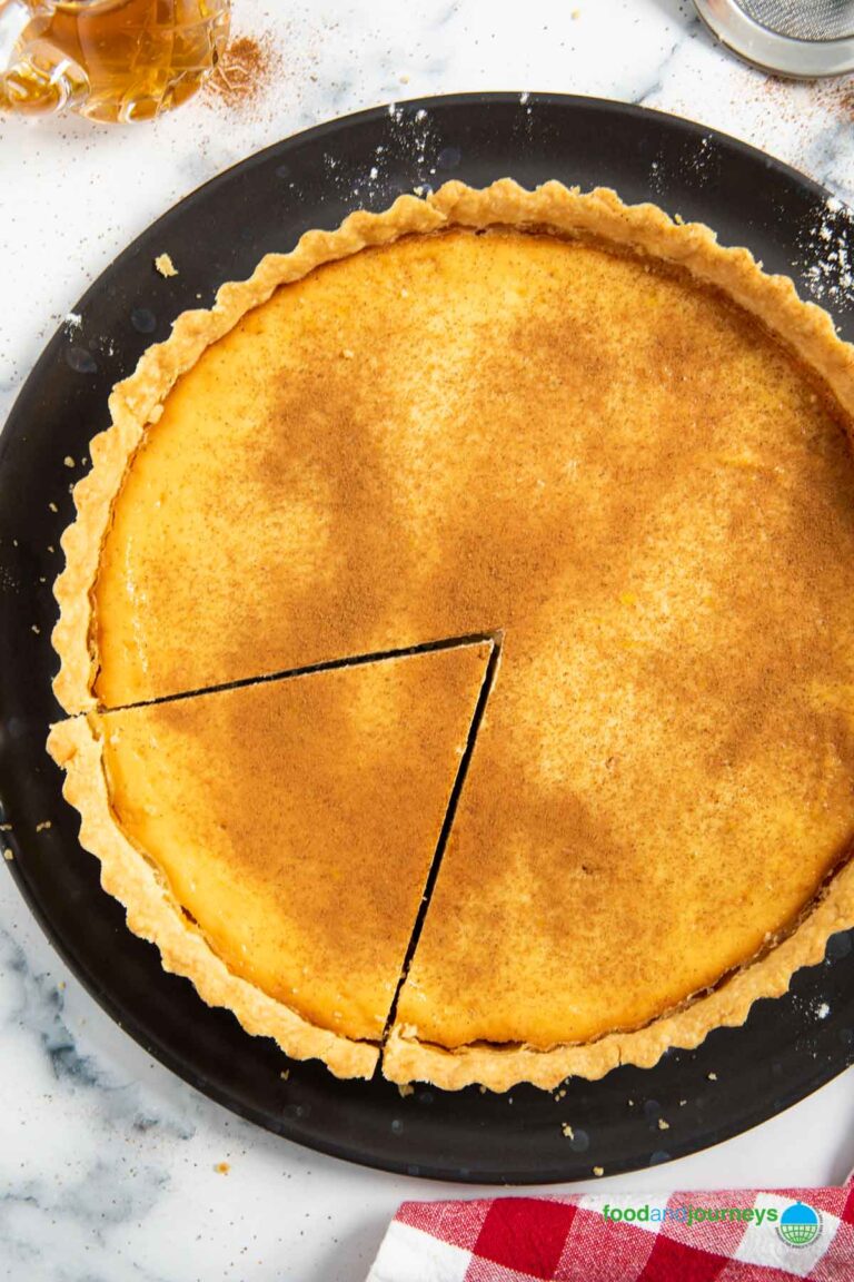 Melopita (Greek Honey Pie) - Food and Journeys®